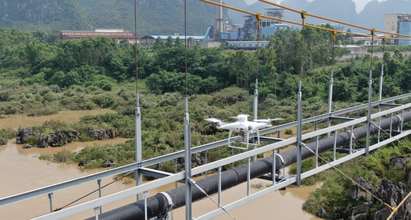 Automated Drone Bridge Inspection With PipeChina