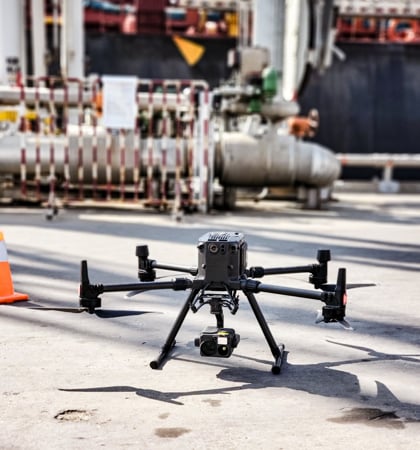 Jetty Pipeline Inspection with Drones: A Historical First for Pakistan