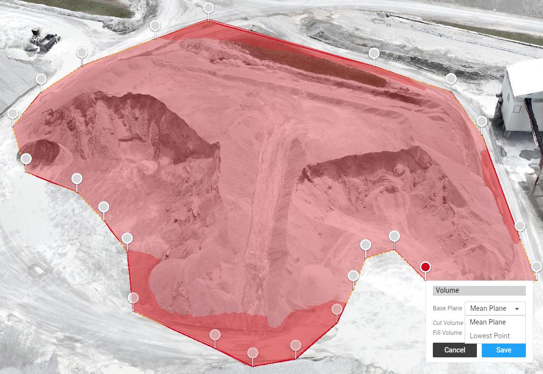 Stockpile Measurements with DJI Enterprise Drones and DJI Terra