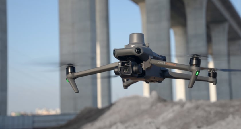 Stockpile Measurements with DJI Enterprise Drones and DJI Terra