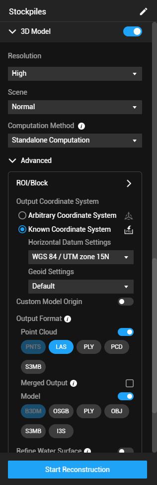 Stockpile Measurements with DJI Enterprise Drones and DJI Terra