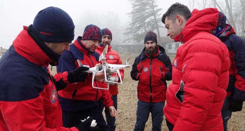 Using a Search and Rescue Drone