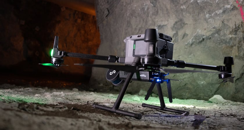 Autonomous Underground Flight with M300 RTK and the Emesent Hovermap