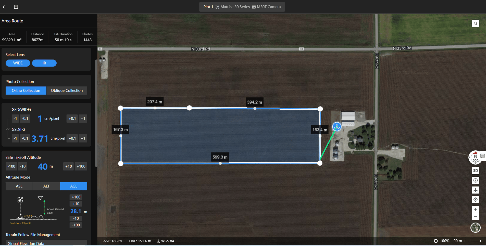 Utilizing the DJI Dock for Precision Agriculture Test Plots