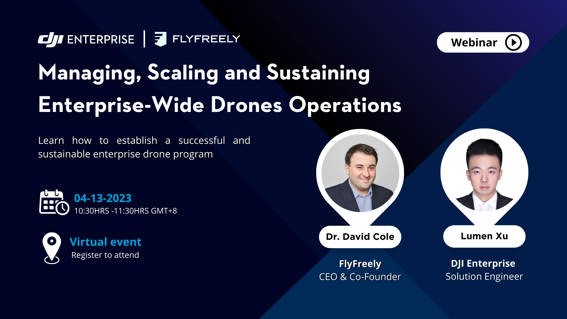Webinar: Managing, Scaling and Sustaining Enterprise-Wide Drones Operations